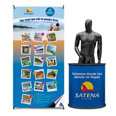 Stand para Ferias - Sistemas Portátiles - Stand de Facíl Armado
