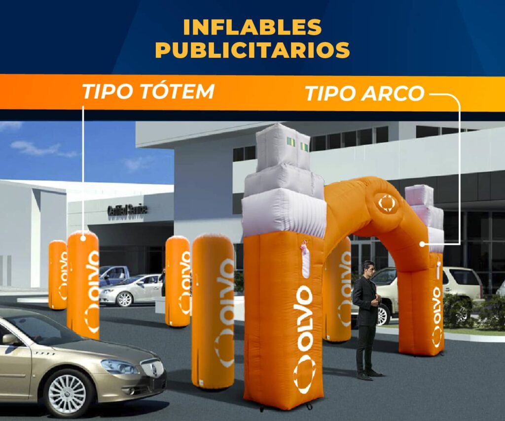 inflables publicitarios c2portapendones