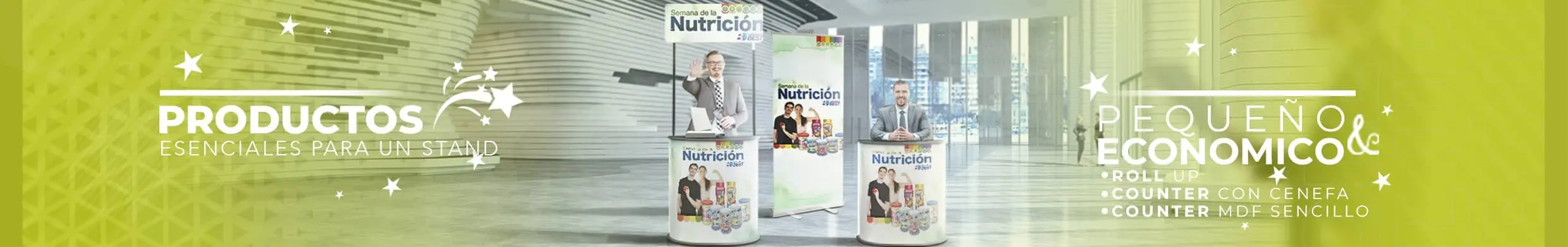 Stand para Ferias - Sistemas Portátiles - Stand de Facíl Armado
